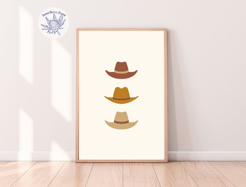 Cowboy Rodeo Kids Prints Set of 3, Western Prints, Southwestern Art ...