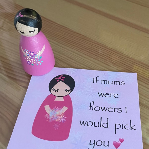 Angel Peg Doll Etsy Australia