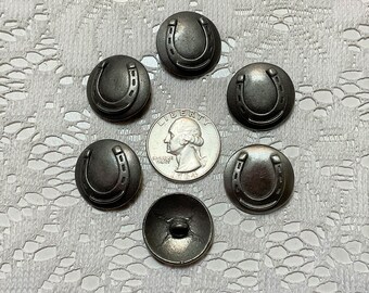 4 Vintage Large Metal Anchor Buttons 48 Ligne - Etsy