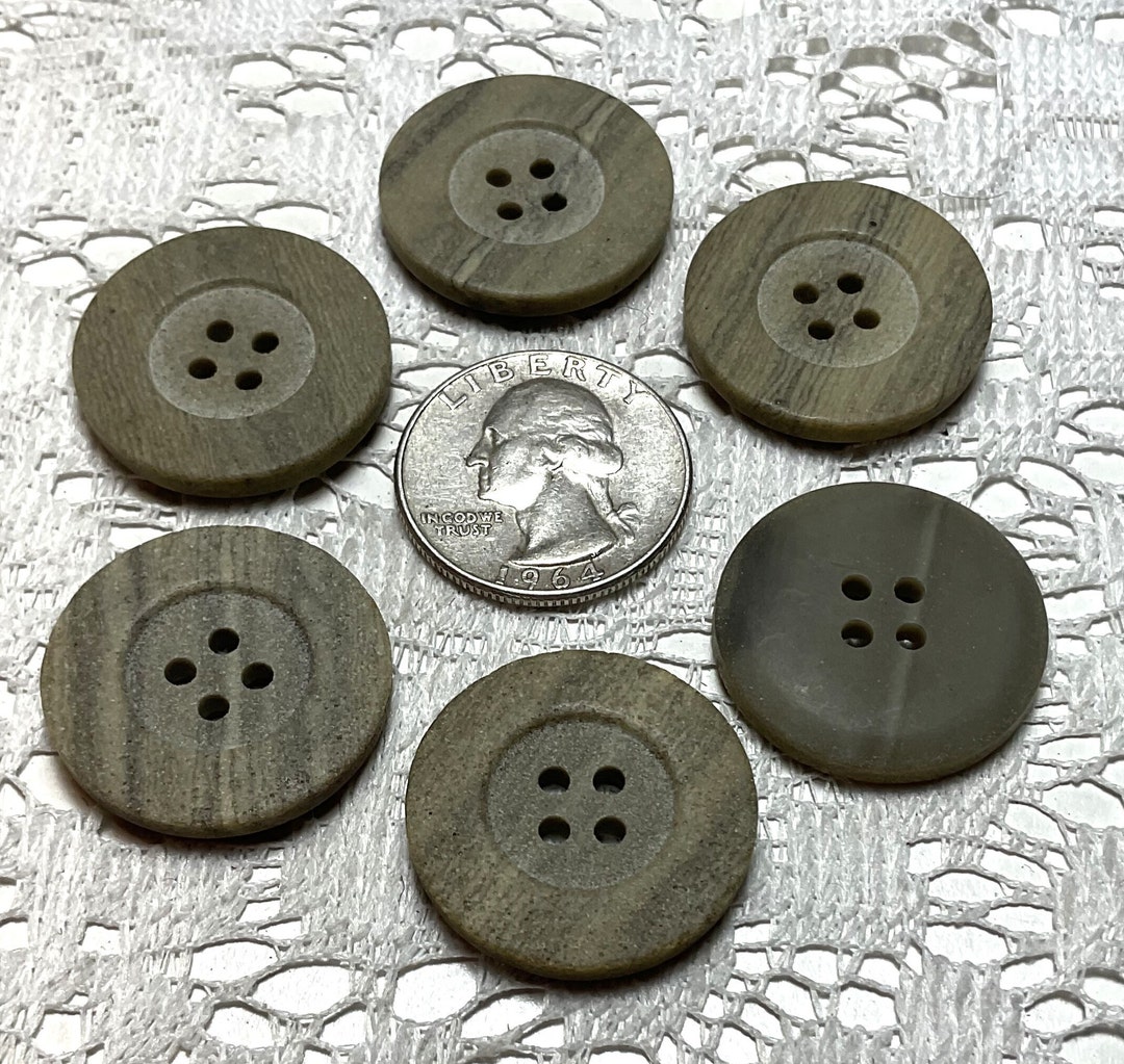 1 Dozen Italian Faux Wood Plastic 4 Hole Buttons 40 Ligne, 25mm, 1" - Etsy