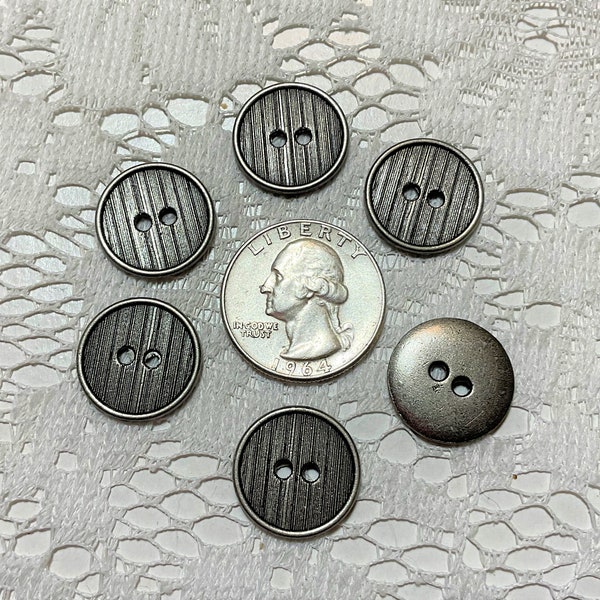 Metal Buttons Vintage - Etsy