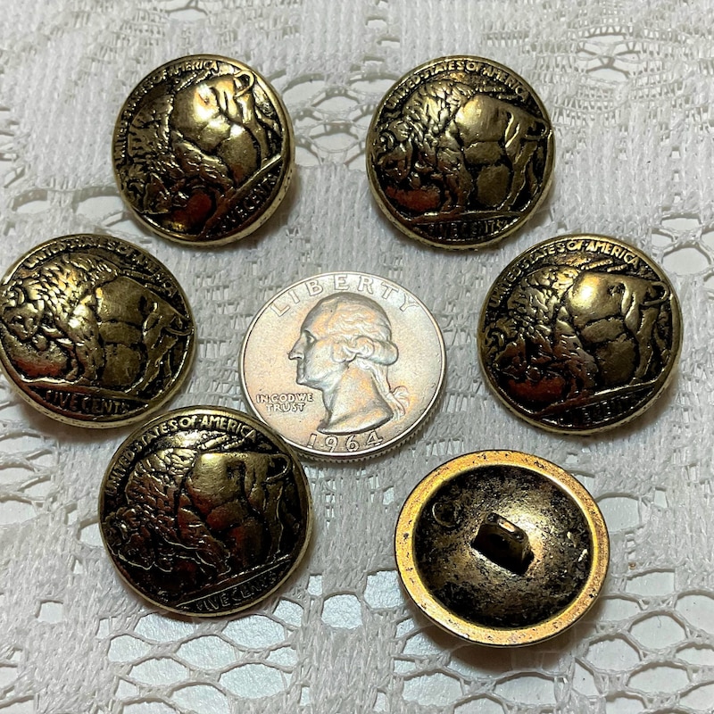 Copper Buttons - Etsy