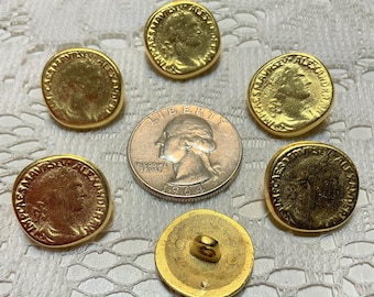 Roman Buttons - Etsy