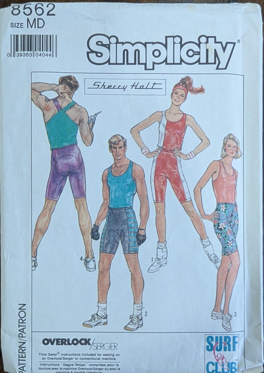 Uncut Vintage Simplicity Sewing Pattern #8562 for Misses, Men's or Teen ...