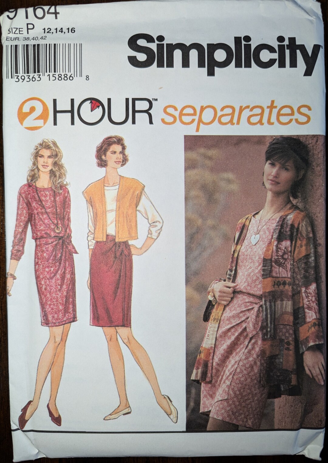 Uncut Simplicity Sewing Pattern #9164 for Misses' and Misses' Plus Size ...