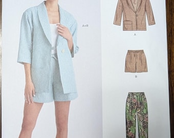Uncut New Look Sewing Pattern #N6662 for Misses and Misses' Plus Size ...