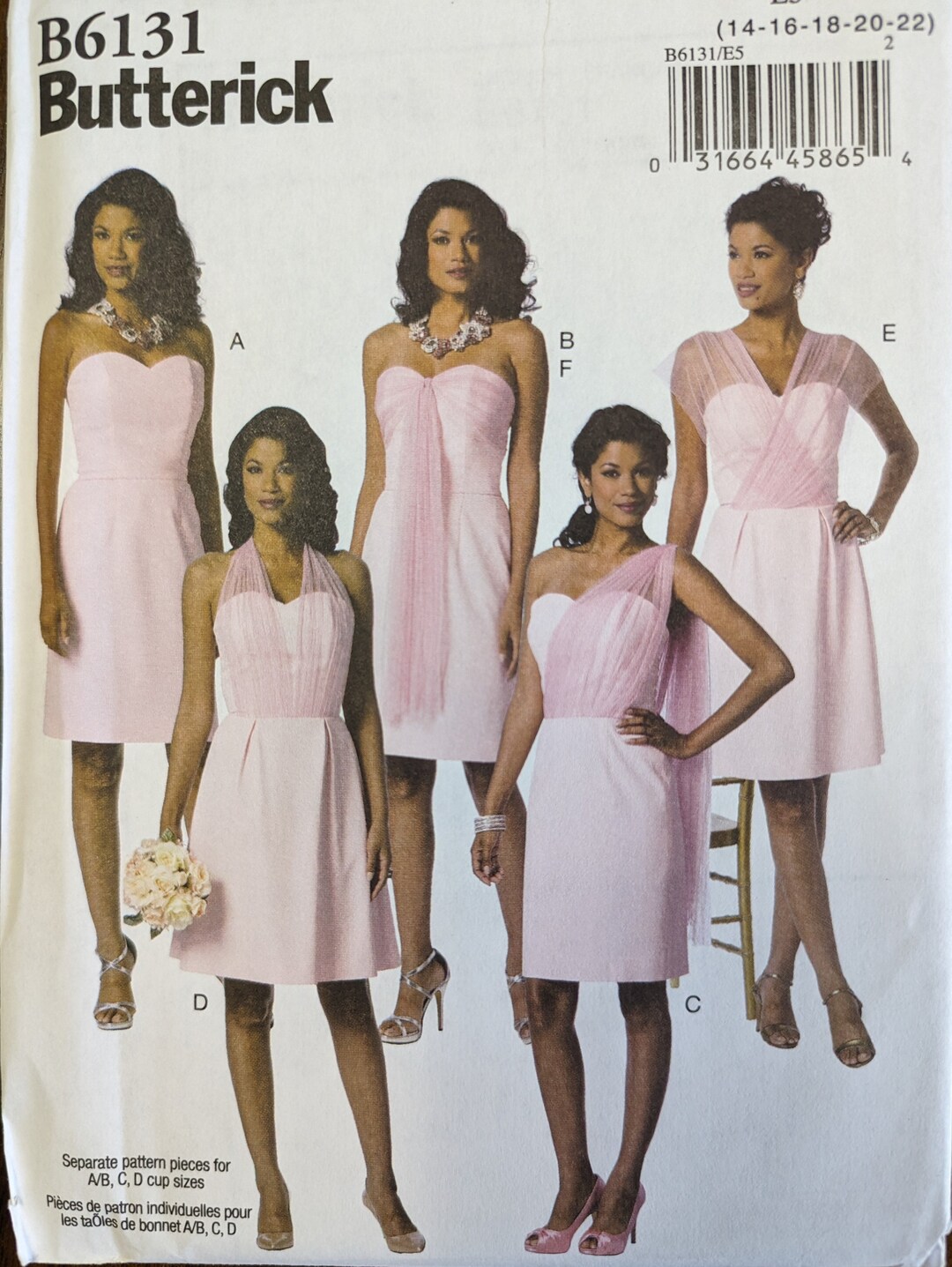 Uncut Butterick Sewing Pattern #B6131 for Misses and Misses' Plus Size ...