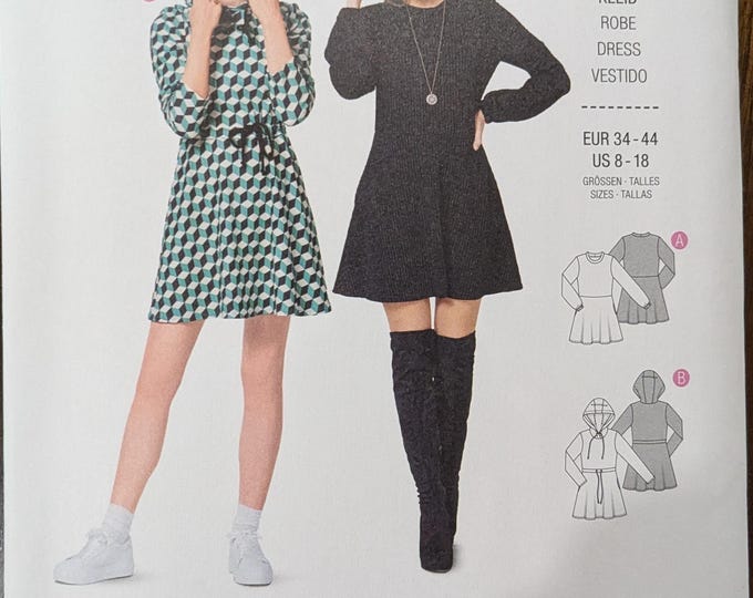 Uncut Burda Sewing Pattern #6264 for Misses and Misses' Plus Size ...