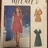 Uncut Vintage Vogue Sewing Pattern 9621 for Misses' Dress With Sleeve ...