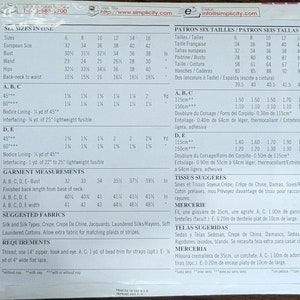 Uncut New Look Sewing Pattern 6146 for Misses' Dress With Variations ...