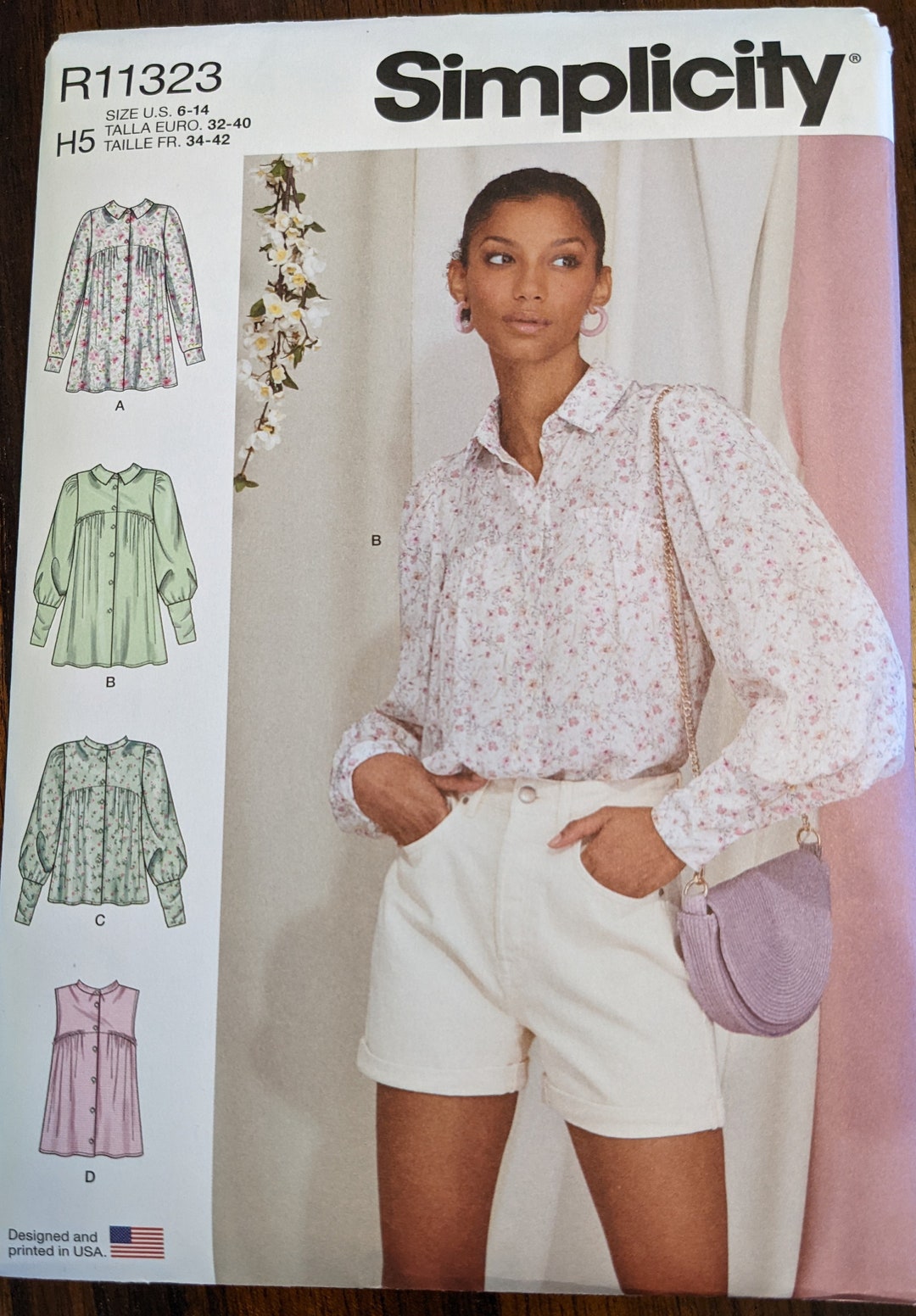 Uncut Simplicity Sewing Pattern #R11323 for Misses Regular and Plus ...