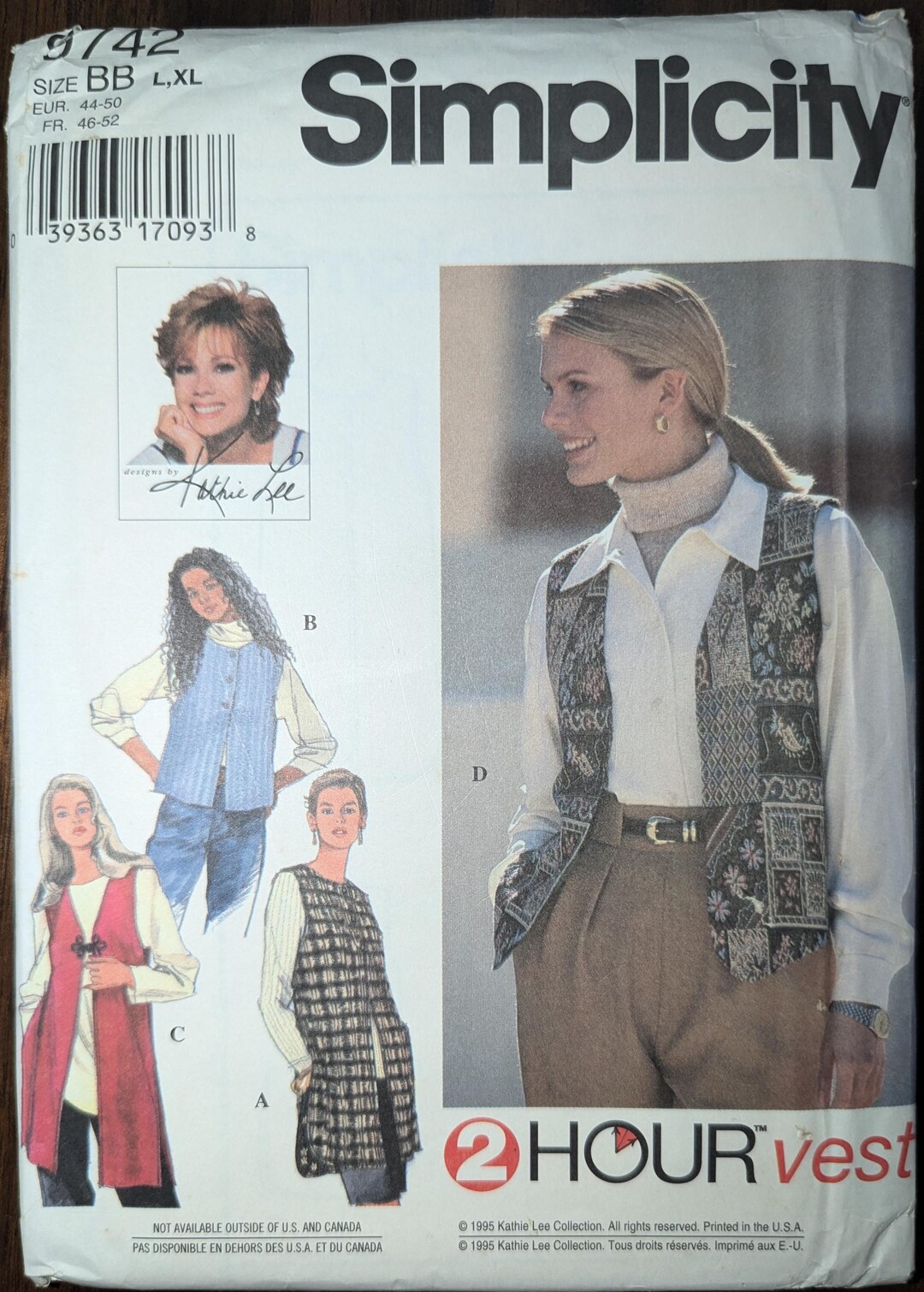 Uncut Simplicity Sewing Pattern #9742 for Misses' Plus Size Set of ...