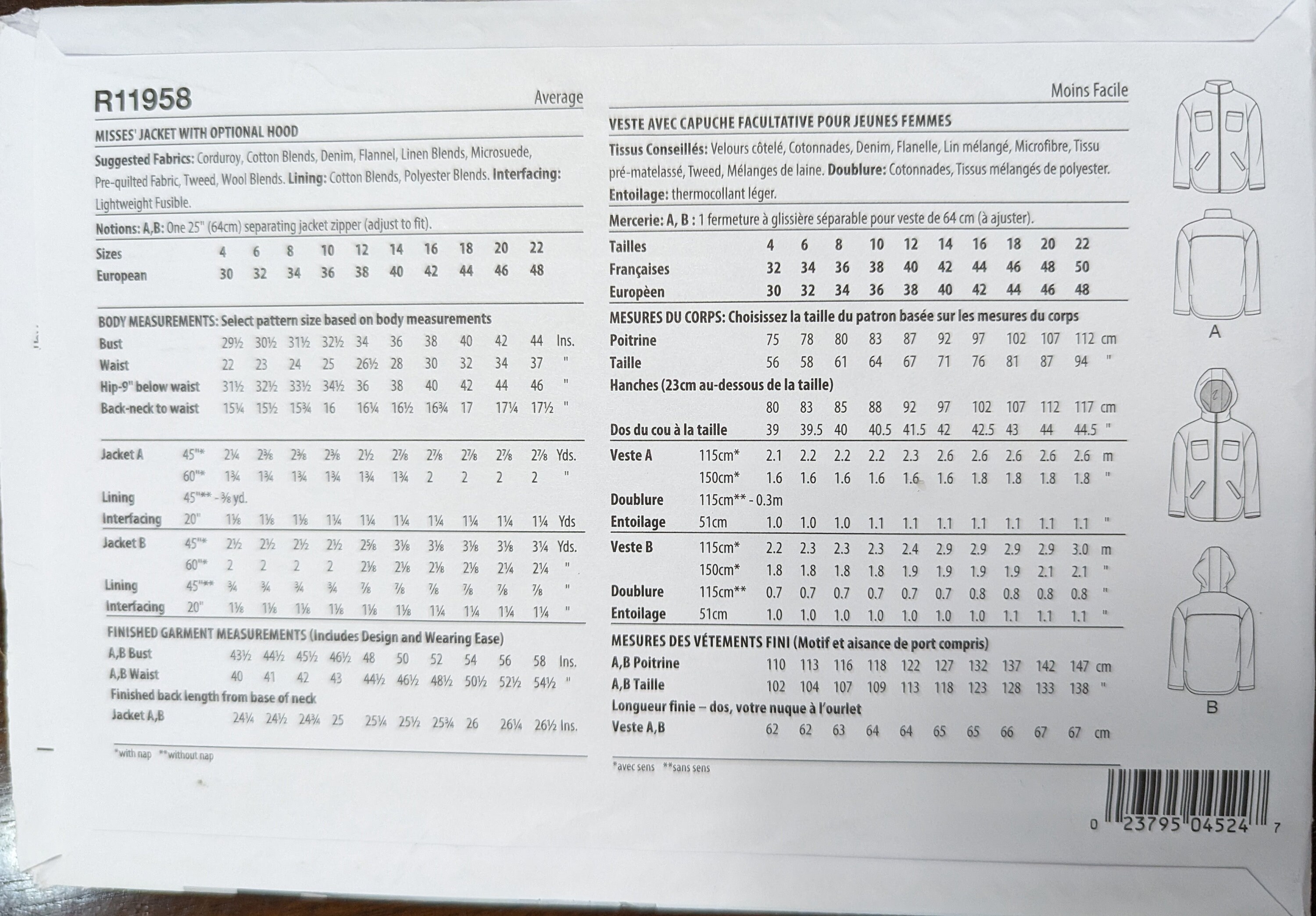 Uncut Know Me by Mimi G Sewing Pattern R11958 for Misses and Misses ...