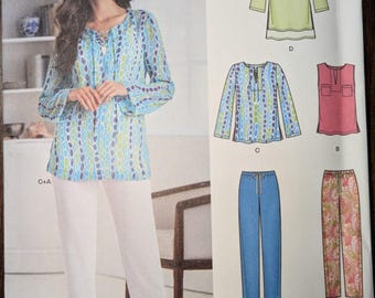 Uncut New Look Sewing Pattern #N6662 for Misses and Misses' Plus Size ...