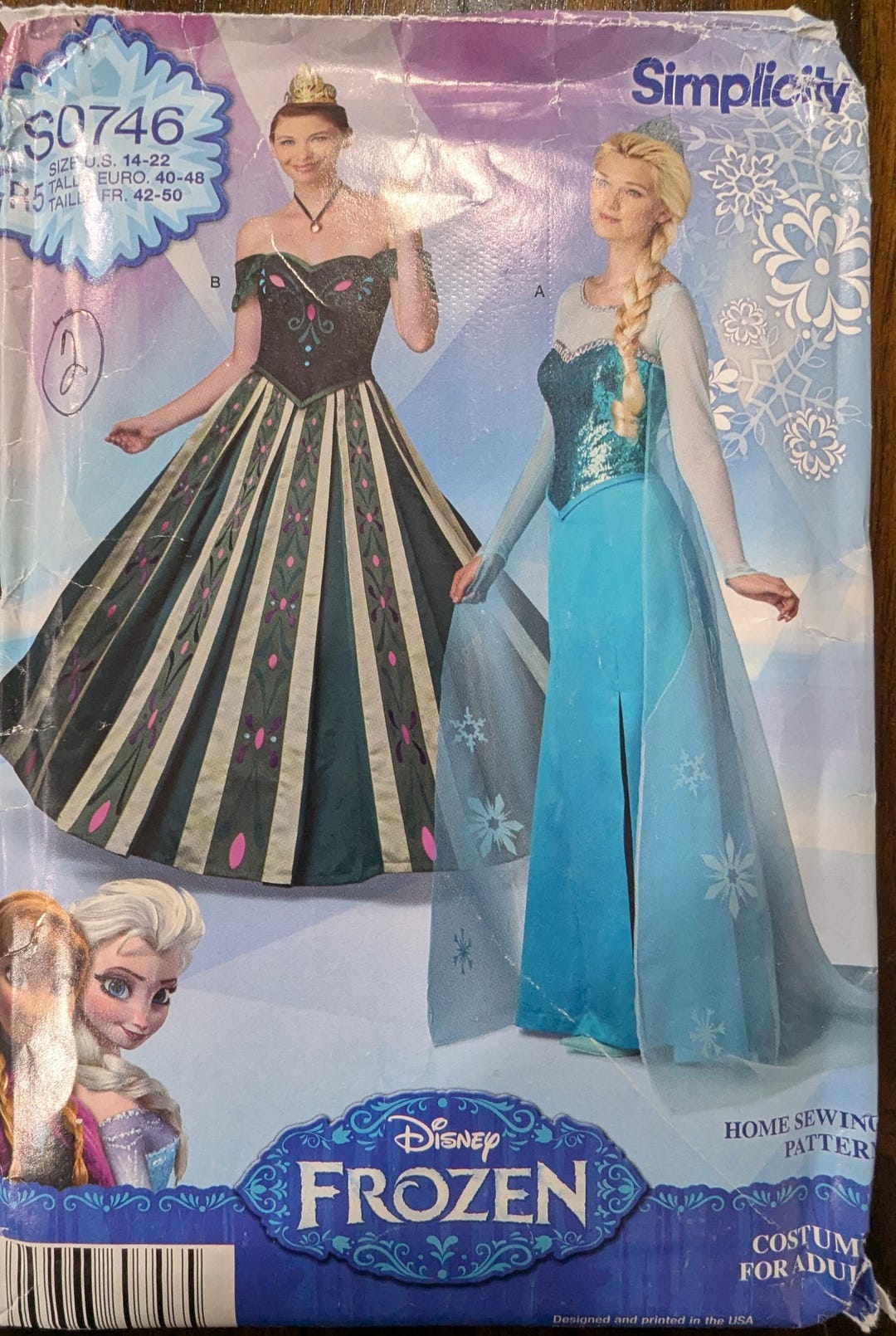 Uncut Simplicity Sewing Pattern S0746 for Misses and Misses' Plus Size ...