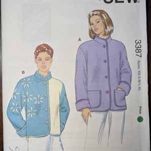 Uncut Kwik Sew Sewing Pattern #3387 for Misses and Misses' Plus Size ...