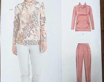 Uncut New Look Sewing Pattern #6585 for Misses and Misses' Plus Size ...
