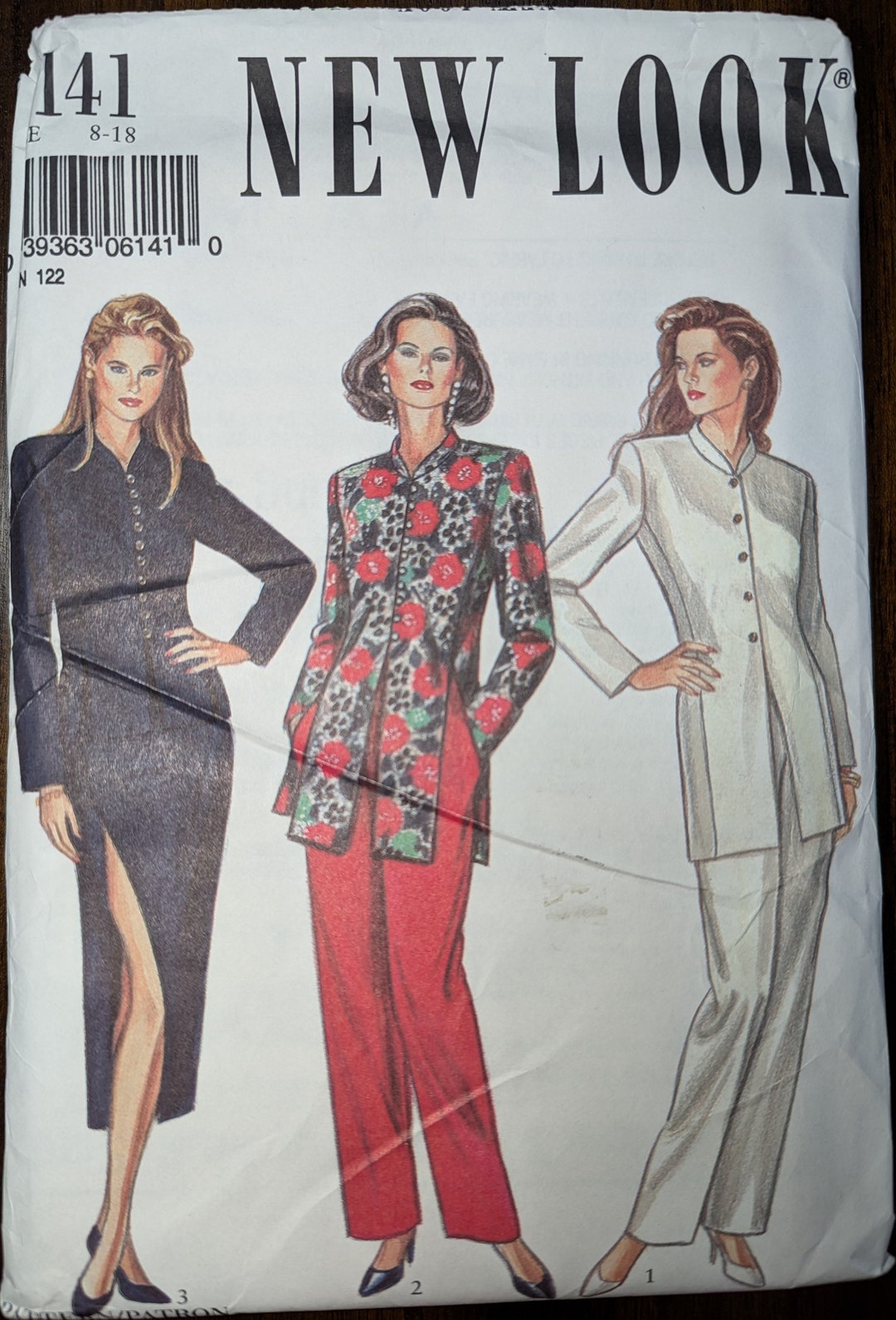 Uncut New Look Sewing Pattern #6141 for Misses and Misses' Plus Size ...