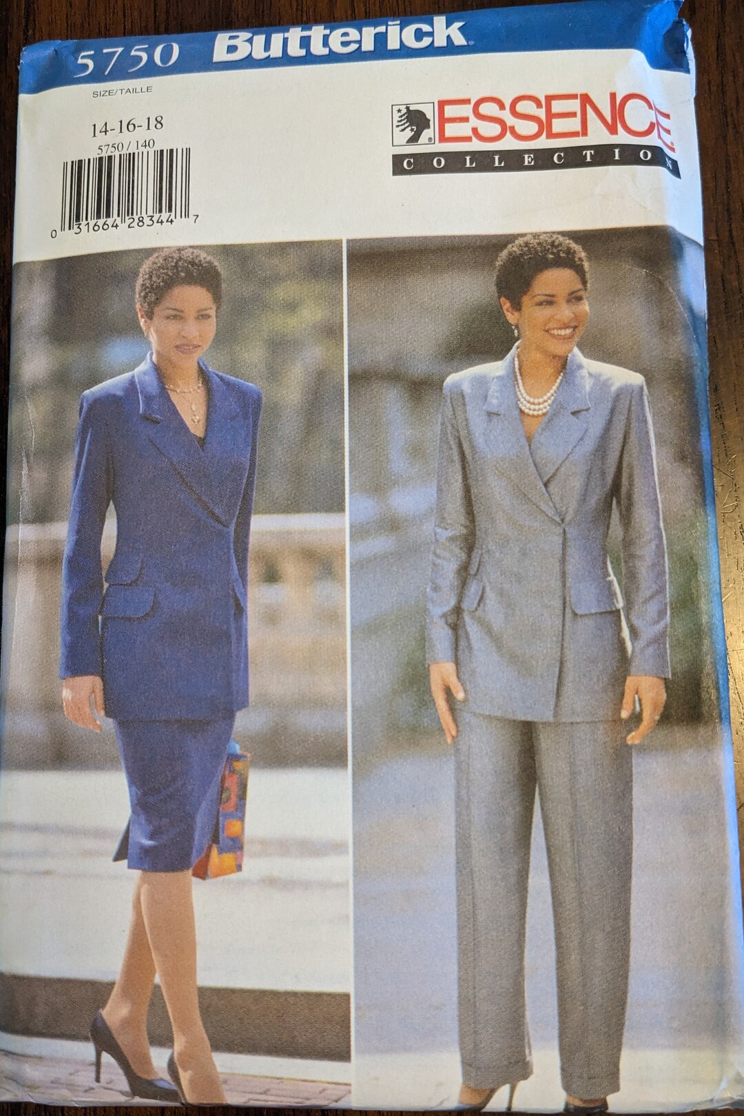 Uncut Butterick Sewing Pattern #5750 for Misses' Jacket, Skirt and ...