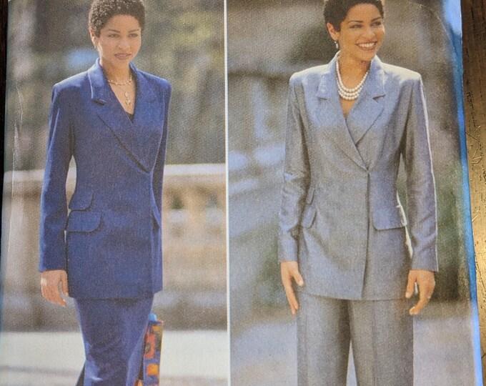 Uncut Butterick Sewing Pattern #5750 for Misses' Jacket, Skirt and ...