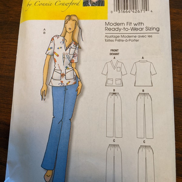 Uncut Butterick Sewing Pattern B5789 for Misses Vests and Jacket Sizes ...