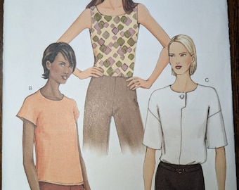 Uncut Vogue Sewing Pattern V2833 for Misses Plus Size Jacket and Skirt ...