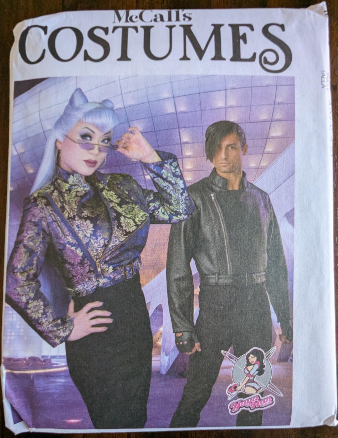 Uncut Mccall's Costume Sewing Pattern #M8188 for Unisex Moto Jacket ...