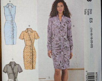 Uncut Mccall's Sewing Pattern #6848 for Misses and Misses' Plus Size ...
