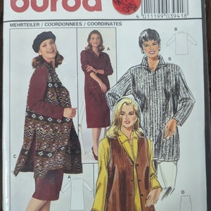 Uncut Burda Sewing Pattern #3941 for Misses Plus Size - Etsy