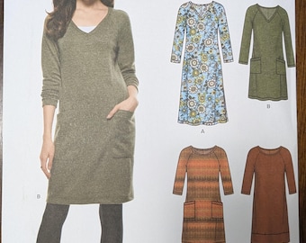 Uncut New Look Sewing Pattern #6268 for Misses and Misses' Plus Size ...