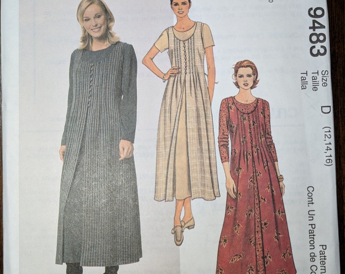 Uncut Mccall's Sewing Pattern #9483 for Misses' and Misses' Plus Size ...