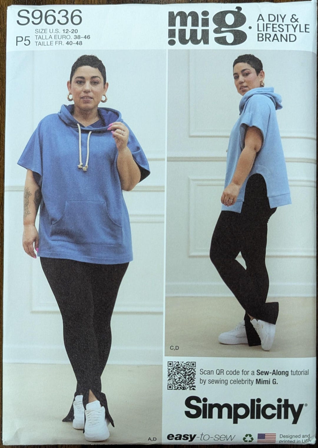 Uncut Simplicity Mimi G Sewing Pattern #S9636 for Misses and Misses ...