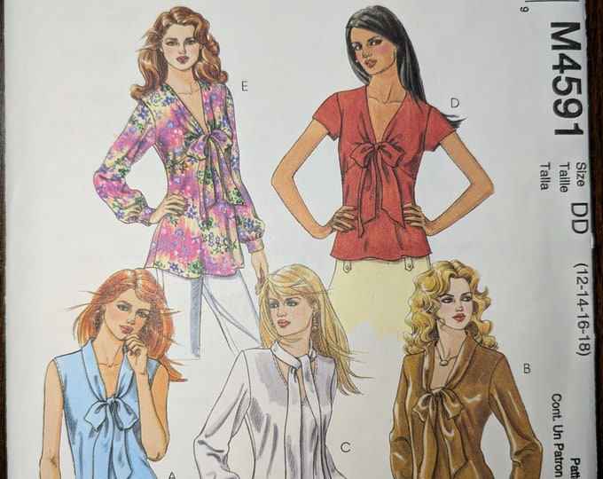 Uncut Mccall's Vintage Sewing Pattern #3934 for Misses' and Misses ...
