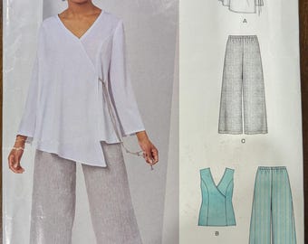 Uncut New Look Sewing Pattern #N6662 for Misses and Misses' Plus Size ...