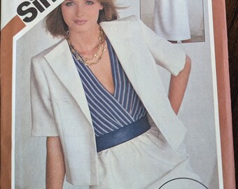 Uncut Simplicity Sewing Pattern #7969 for Misses and Misses' Plus Size ...