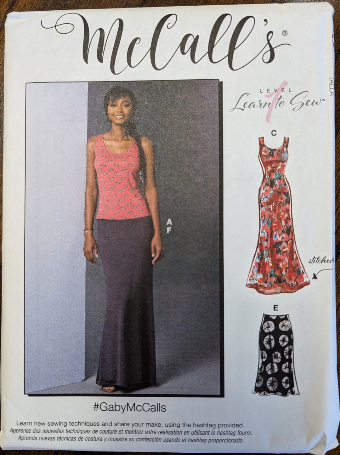 Uncut Mccall's Sewing Pattern #M7386 for Misses and Misses' Plus Size ...