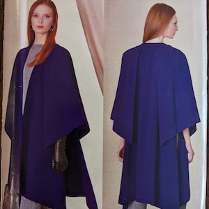 Uncut Vogue Sewing Pattern #R11117 for Misses' Cape. Sizes XS-XXL. - Etsy
