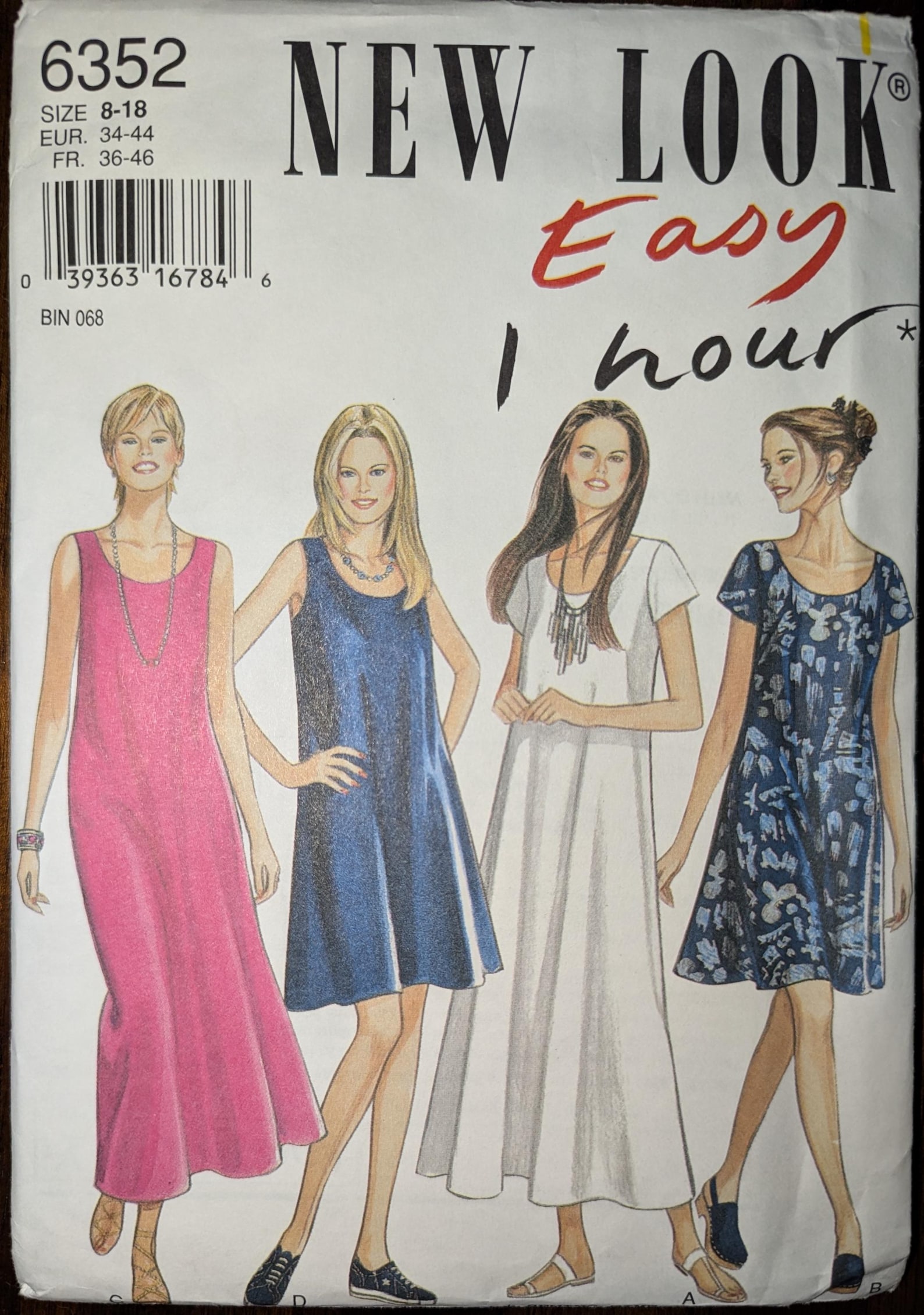 Uncut New Look Sewing Pattern #6352 for Misses and Misses' Plus Size ...
