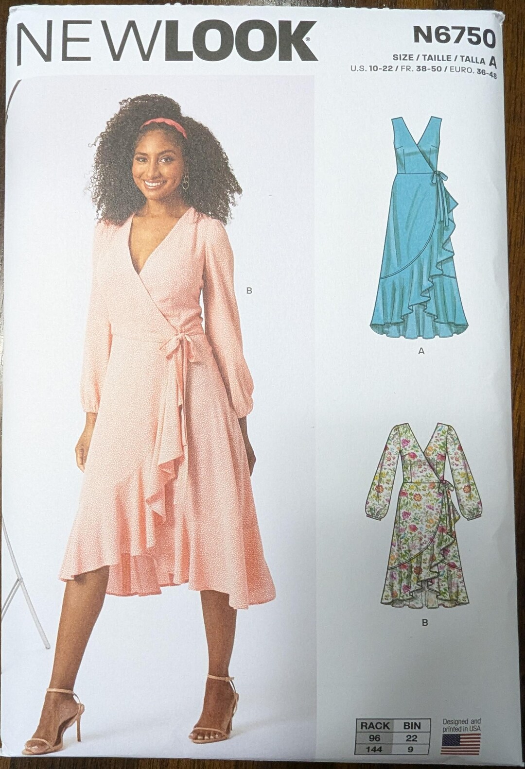 Uncut New Look Sewing Pattern #N6750 for Misses and Misses' Plus Size ...
