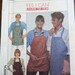 Uncut Simplicity Sewing Pattern 9245 for Unisex Apron. One Size. Learn ...