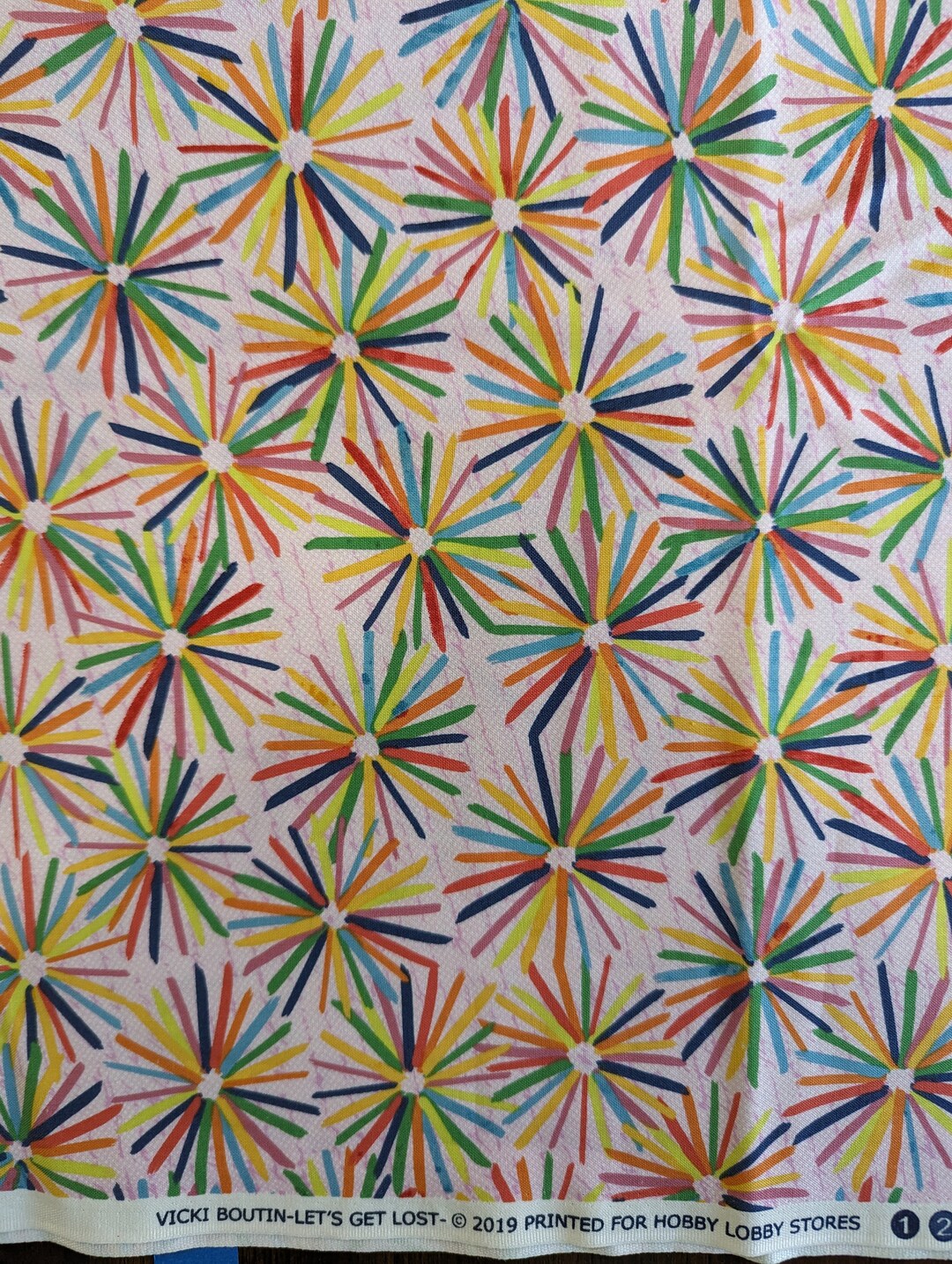 Let's Get Lost Design by Vicki Boutin Quilting Cotton Fabric by the ...