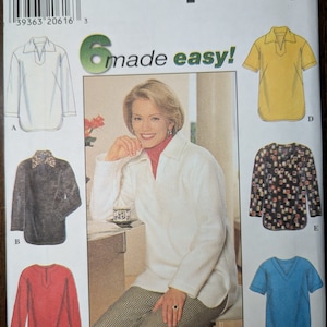 Uncut Simplicity Sewing Pattern #7764 for Misses and Misses' Plus Size ...