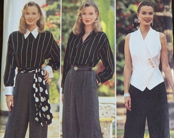 5203 Butterick SEWING Pattern Misses Dress Shirt Pants 18-22 UNCUT - Etsy