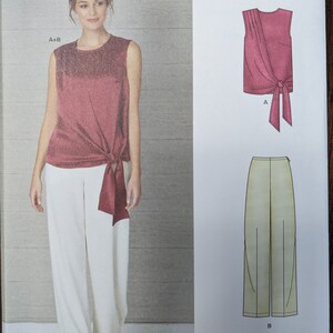 Uncut New Look Sewing Pattern #N6662 for Misses and Misses' Plus Size ...