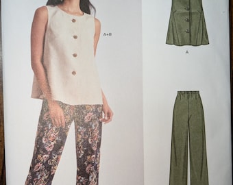 Uncut New Look Sewing Pattern #6271 for Misses and Misses' Plus Size ...