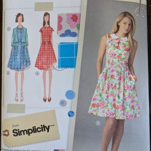 Uncut Lisette Sewing Pattern #1419 for Misses' Dress and Jacket. Sizes ...