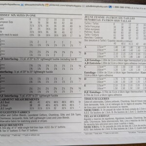 Uncut New Look Sewing Pattern #6394 for Misses and Misses' Plus Size ...