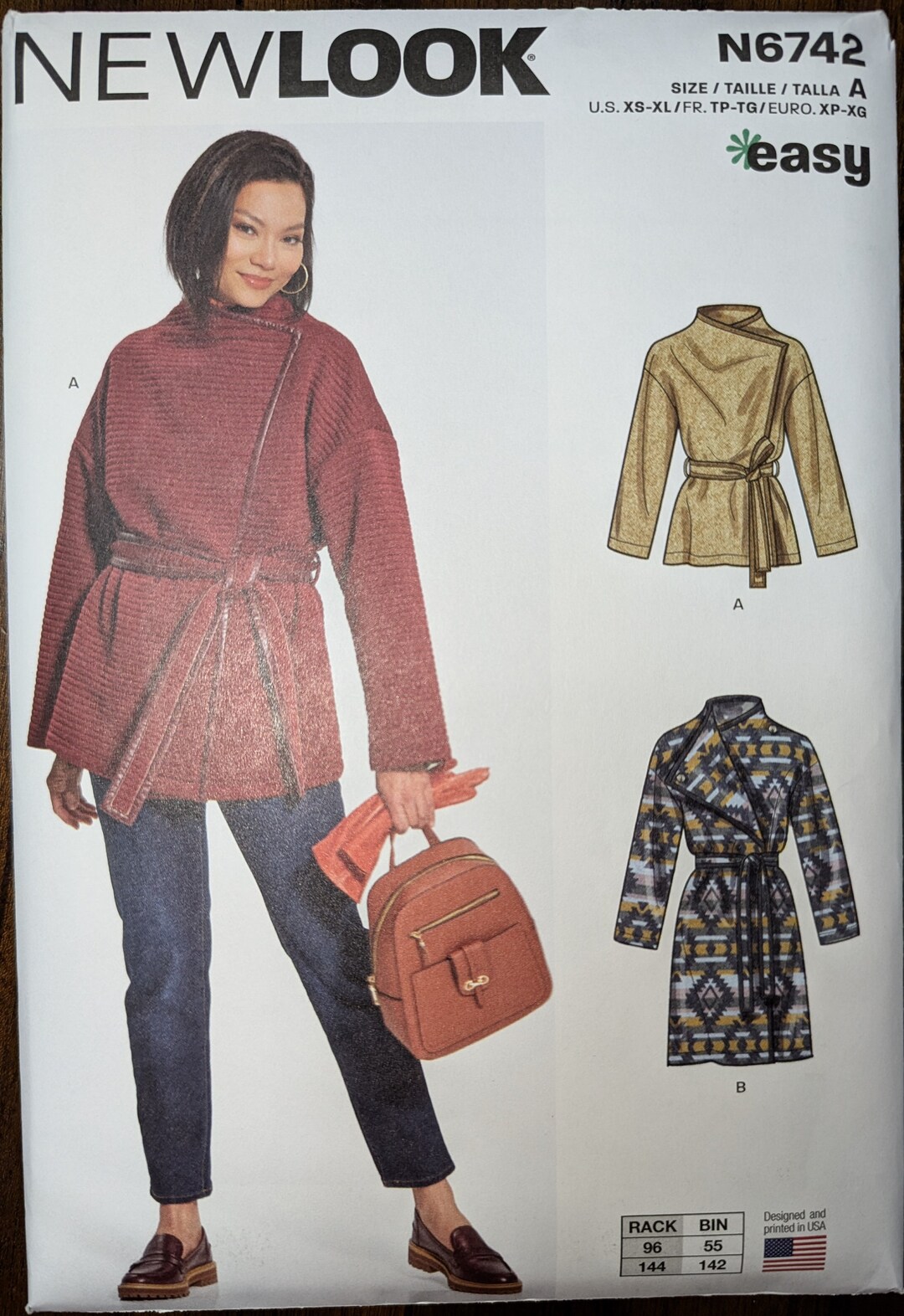 Uncut New Look Sewing Pattern #N6742 for Misses and Misses' Plus Size ...