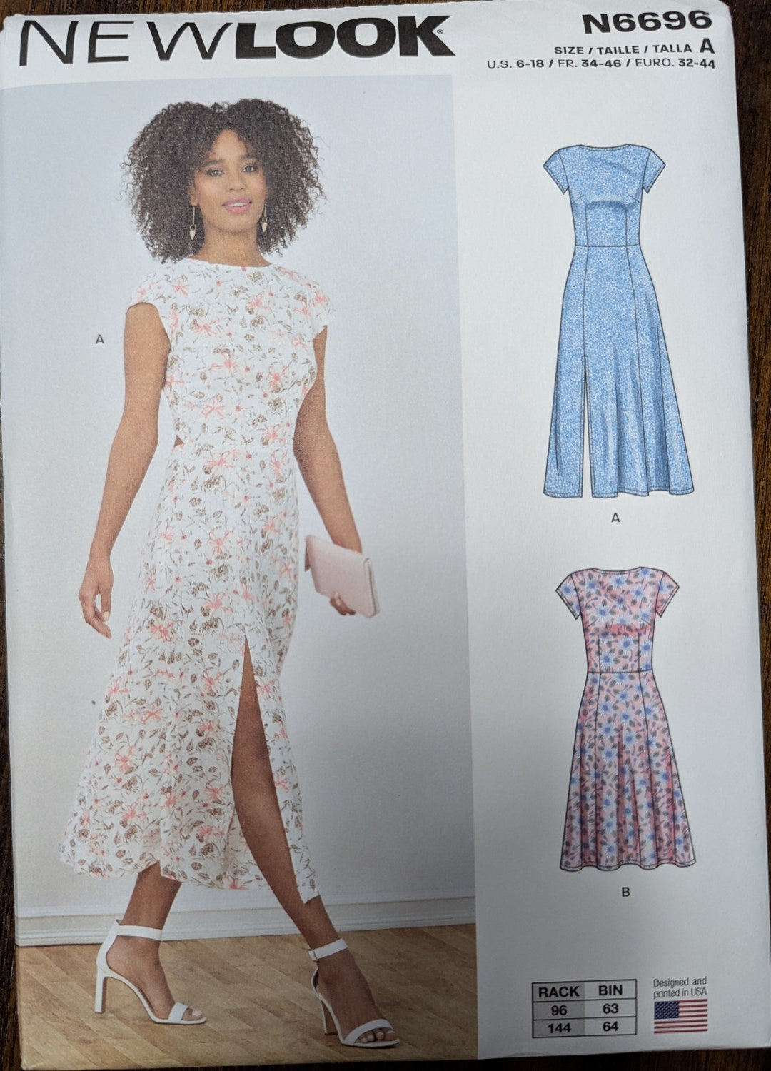 Uncut New Look Sewing Pattern #N6696 for Misses and Misses' Plus Size ...