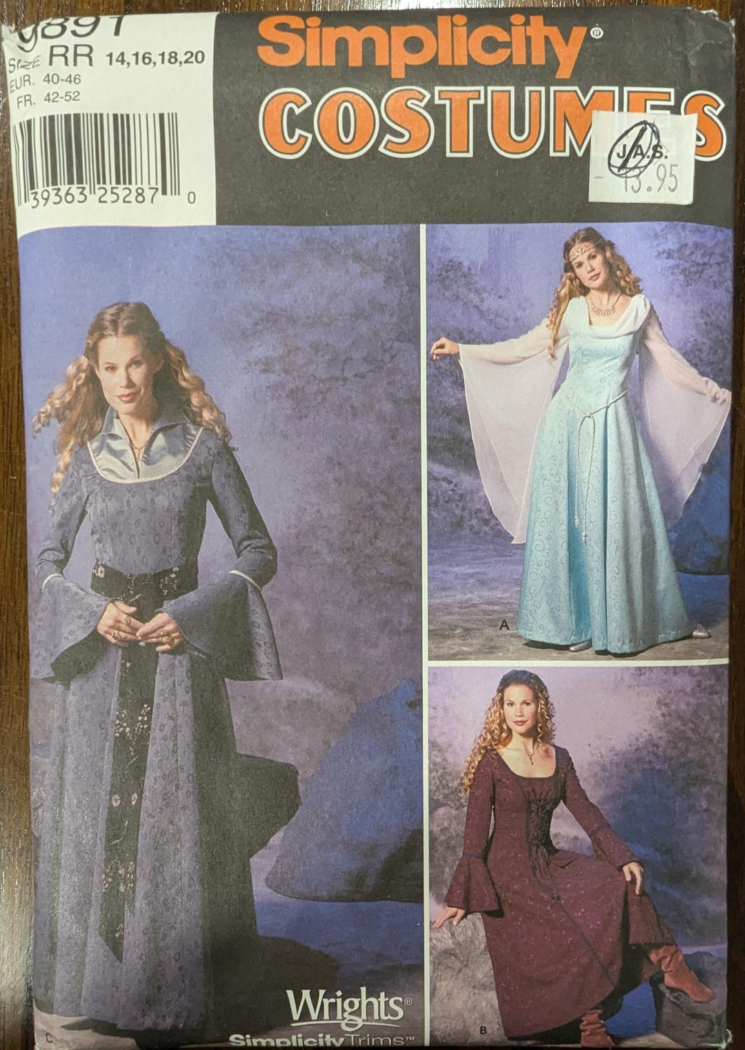Uncut Simplicity Sewing Pattern #9891 for Misses and Misses' Plus Size ...